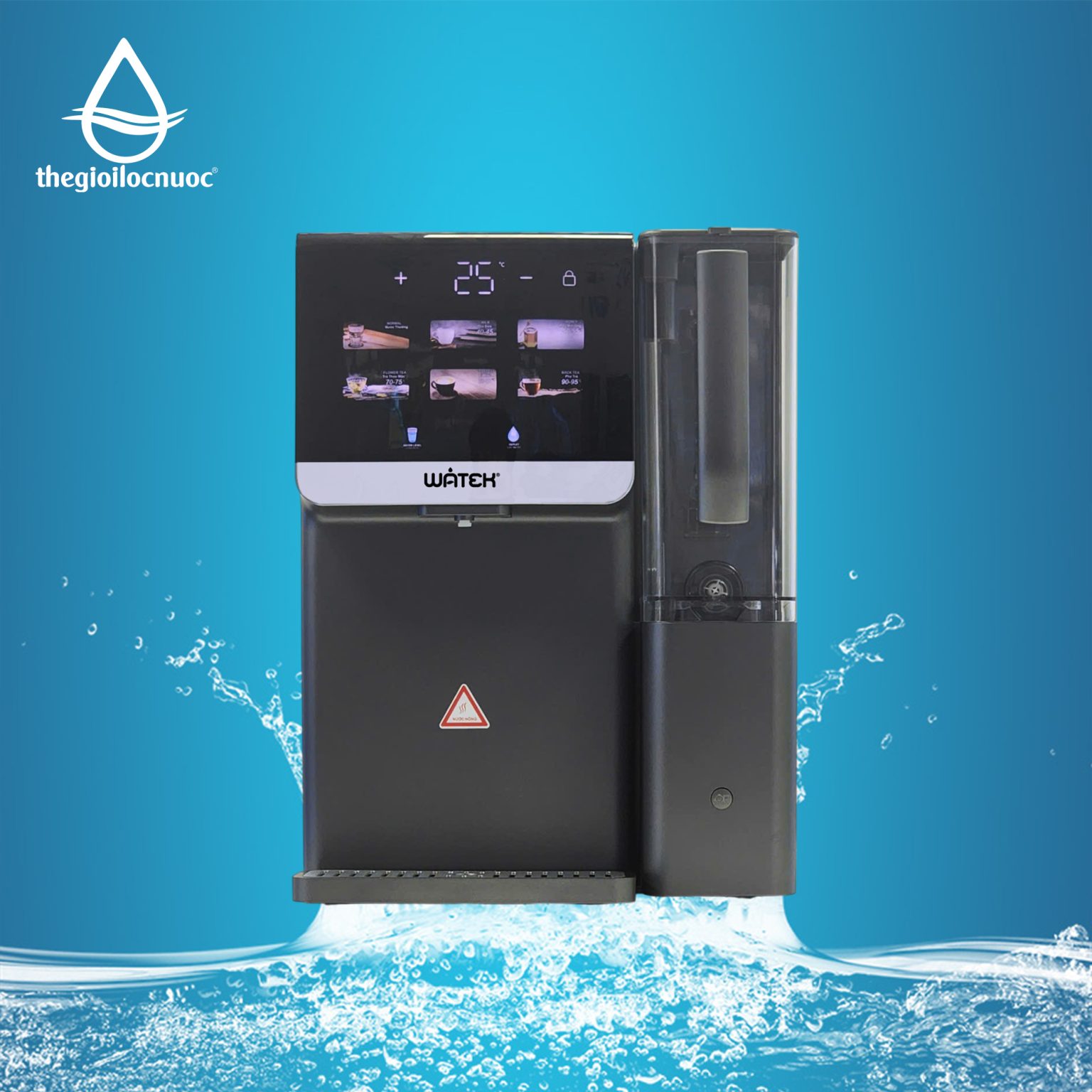 MÁY LÀM NÓNG NHANH NƯỚC UỐNG WATEK WT-S30 - Thế Giới Lọc Nước